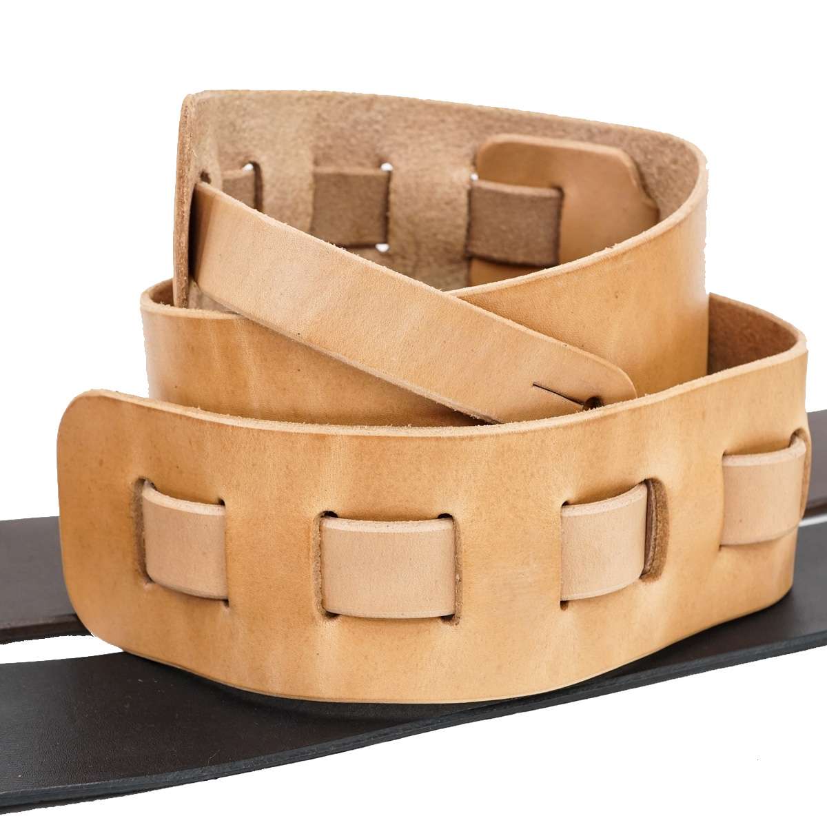 SLC Original Guitar Strap Hermann Oak – Springfield Leather Co