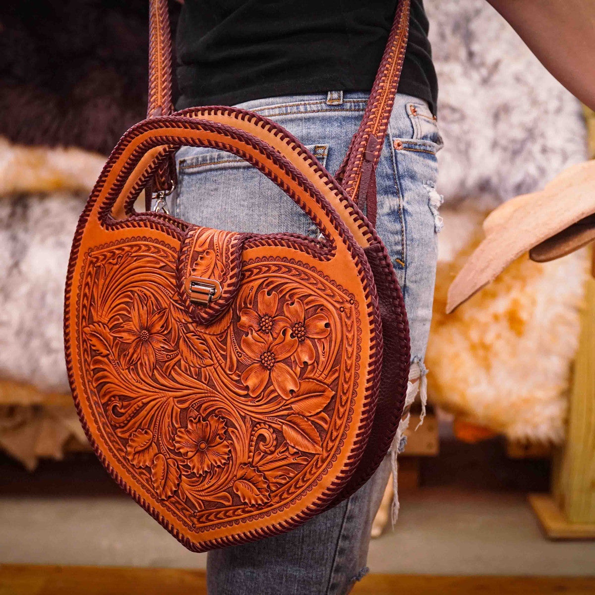 Denny's Sweetheart Purse – Springfield Leather Co