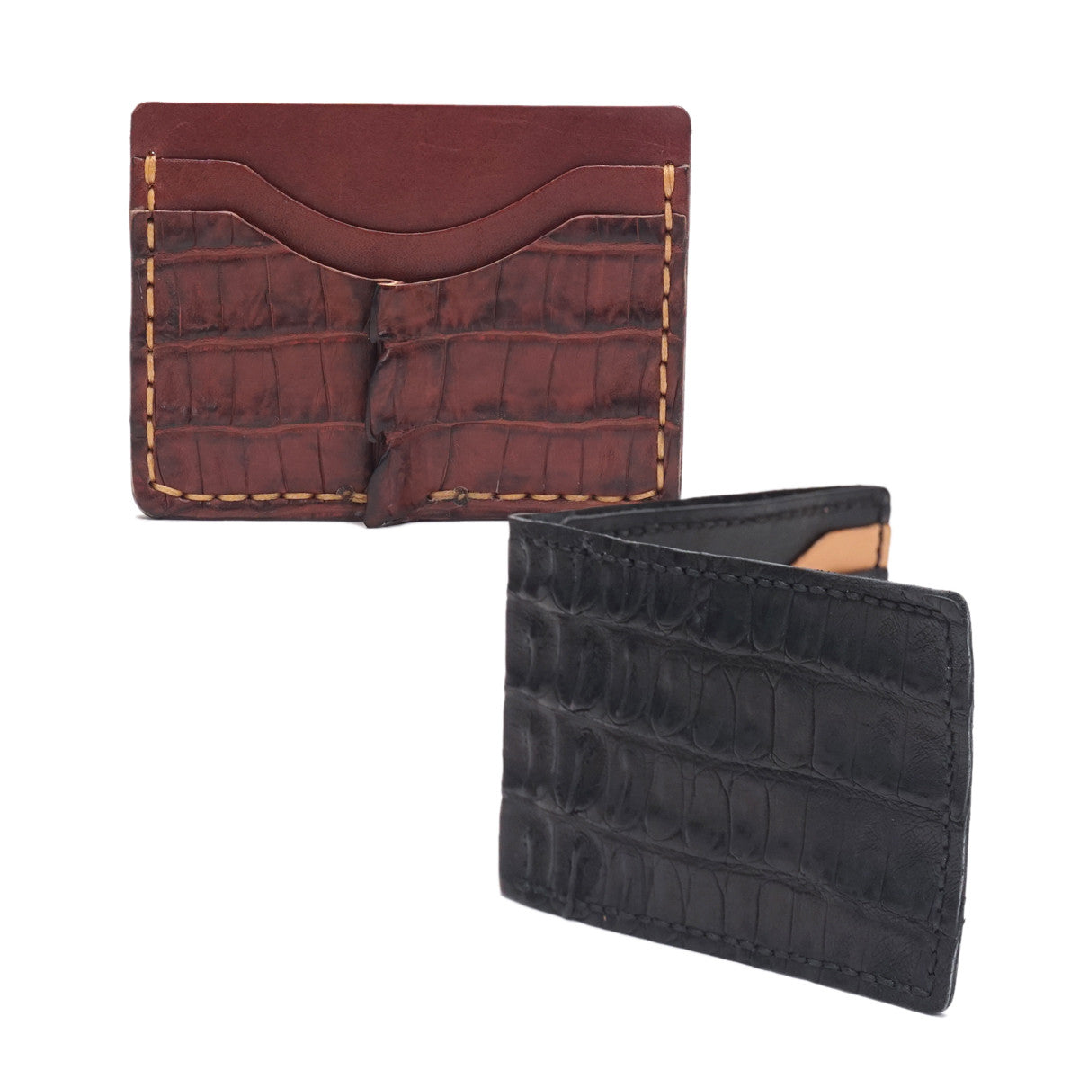 Nile Croc Minimalist Wallets – Springfield Leather Co