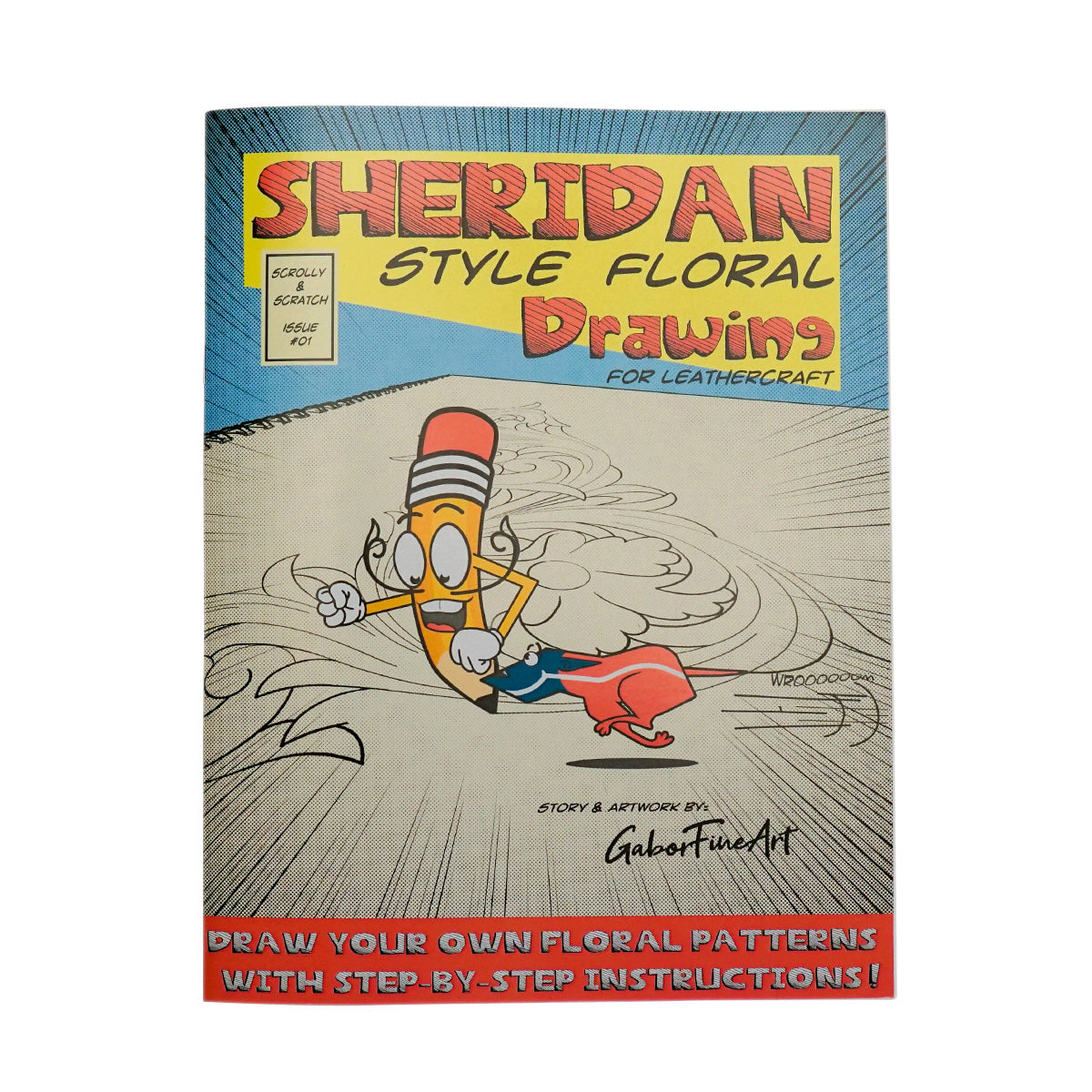Sheridan Style Floral Drawing Book | Springfield Leather Co.