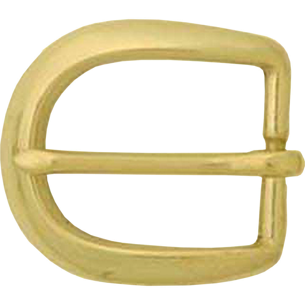 1 1/4" Heel Bar Buckle - Solid Brass | Springfield Leather Co.