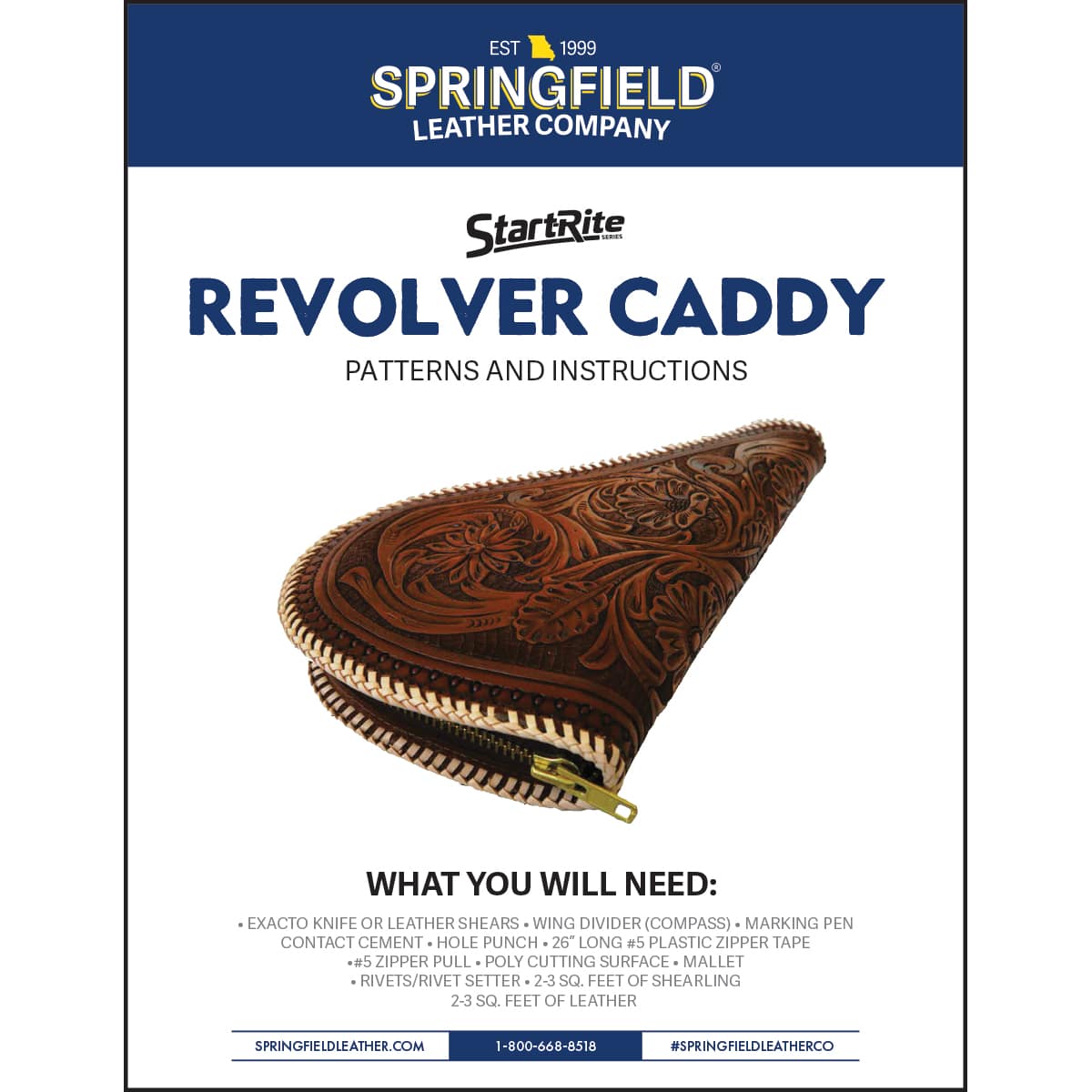 Revolver Caddy Pattern - Digital – Springfield Leather Co