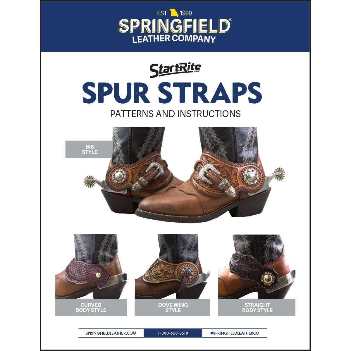 Spur Straps Pattern - Digital – Springfield Leather Co