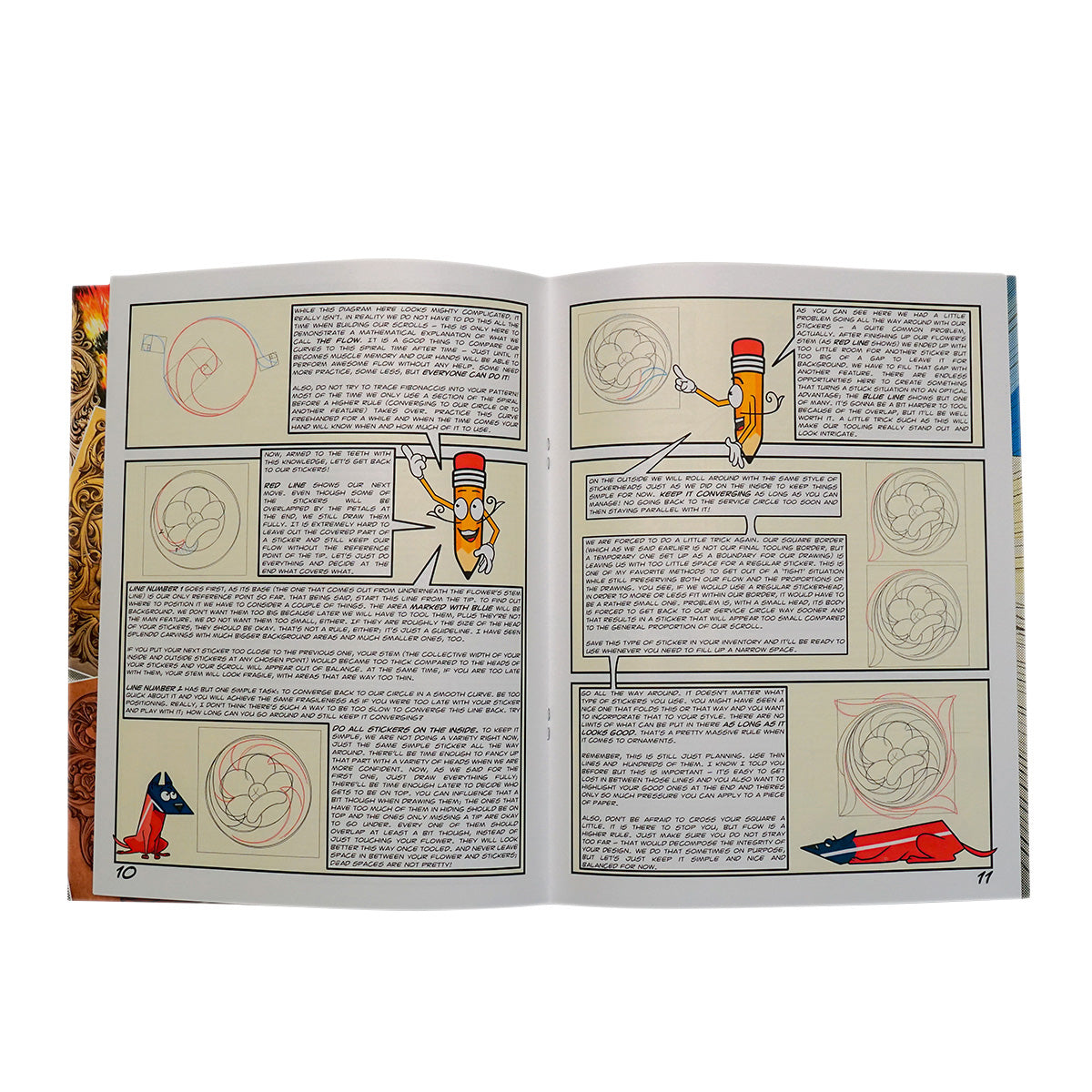 Sheridan Style Floral Drawing Book | Springfield Leather Co.
