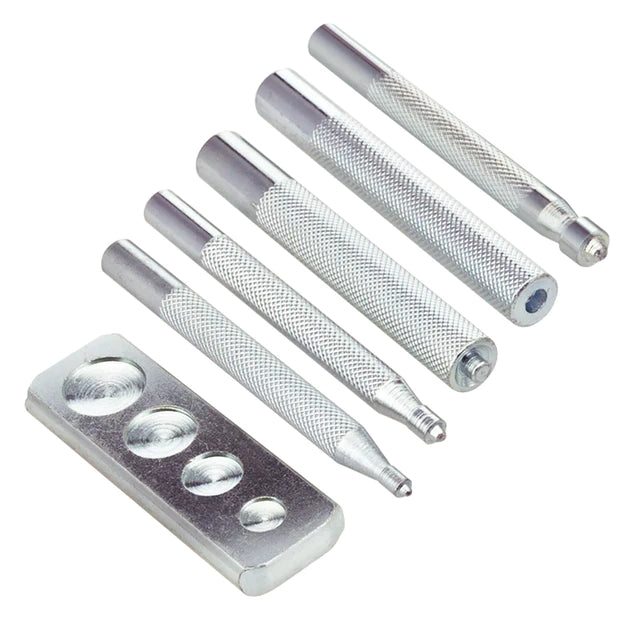 6pc Deluxe Snap Setter Set | Springfield Leather Co.