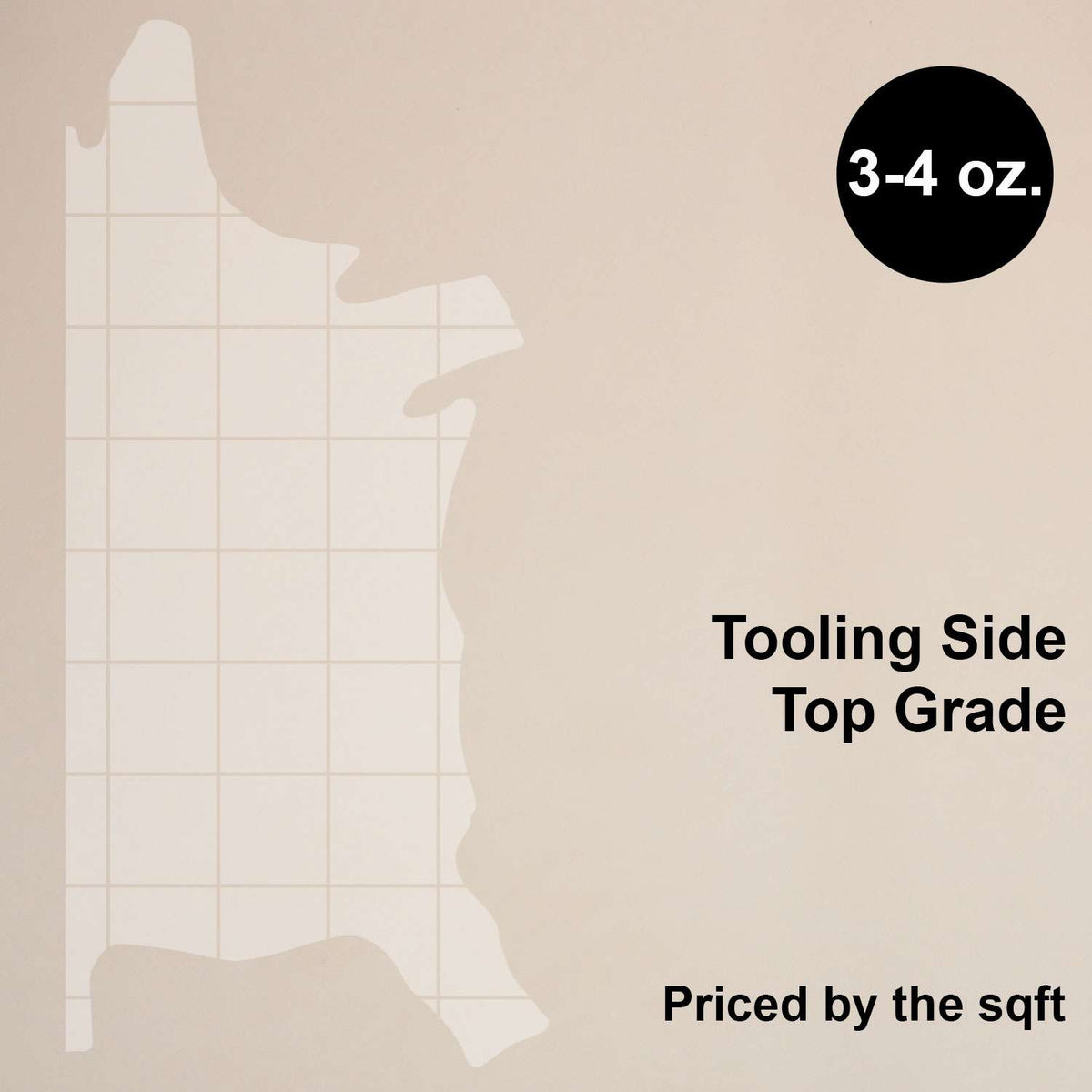 3-4oz Top Grade Tooling Veg – Springfield Leather Co